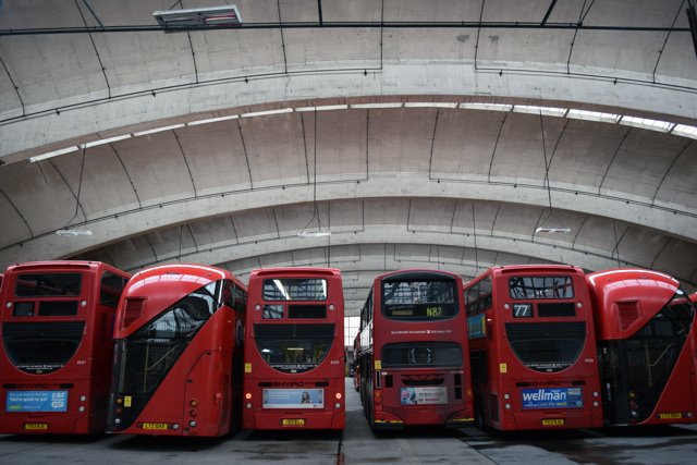Inside Stockwell Bus Garage — Barnflakes