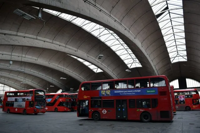 Inside Stockwell Bus Garage — Barnflakes