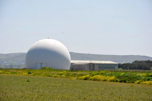 The ‘golf ball’ radar at RRH Portreath — BARNFLAKES
