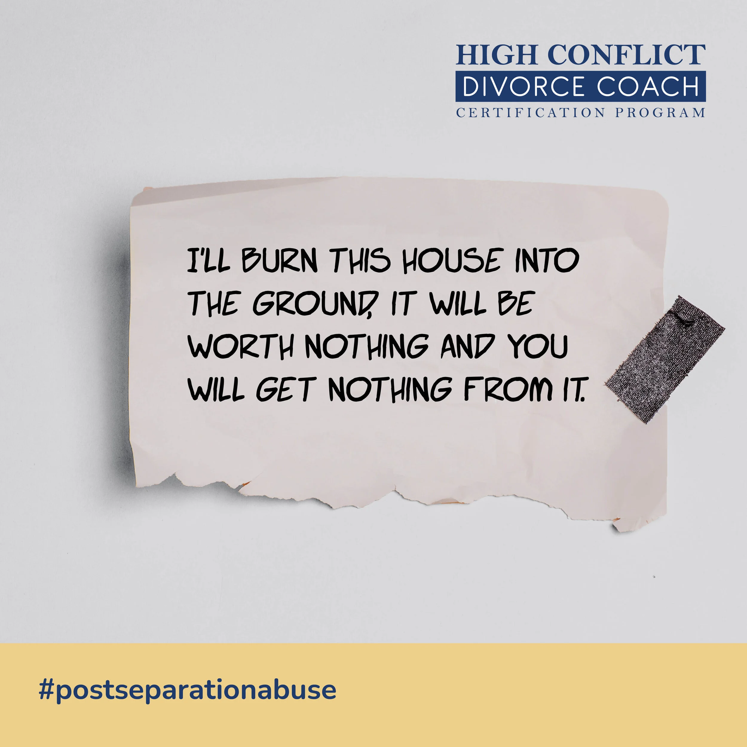 Post Separation Abuse Awareness Campaign — One Mom's Battle