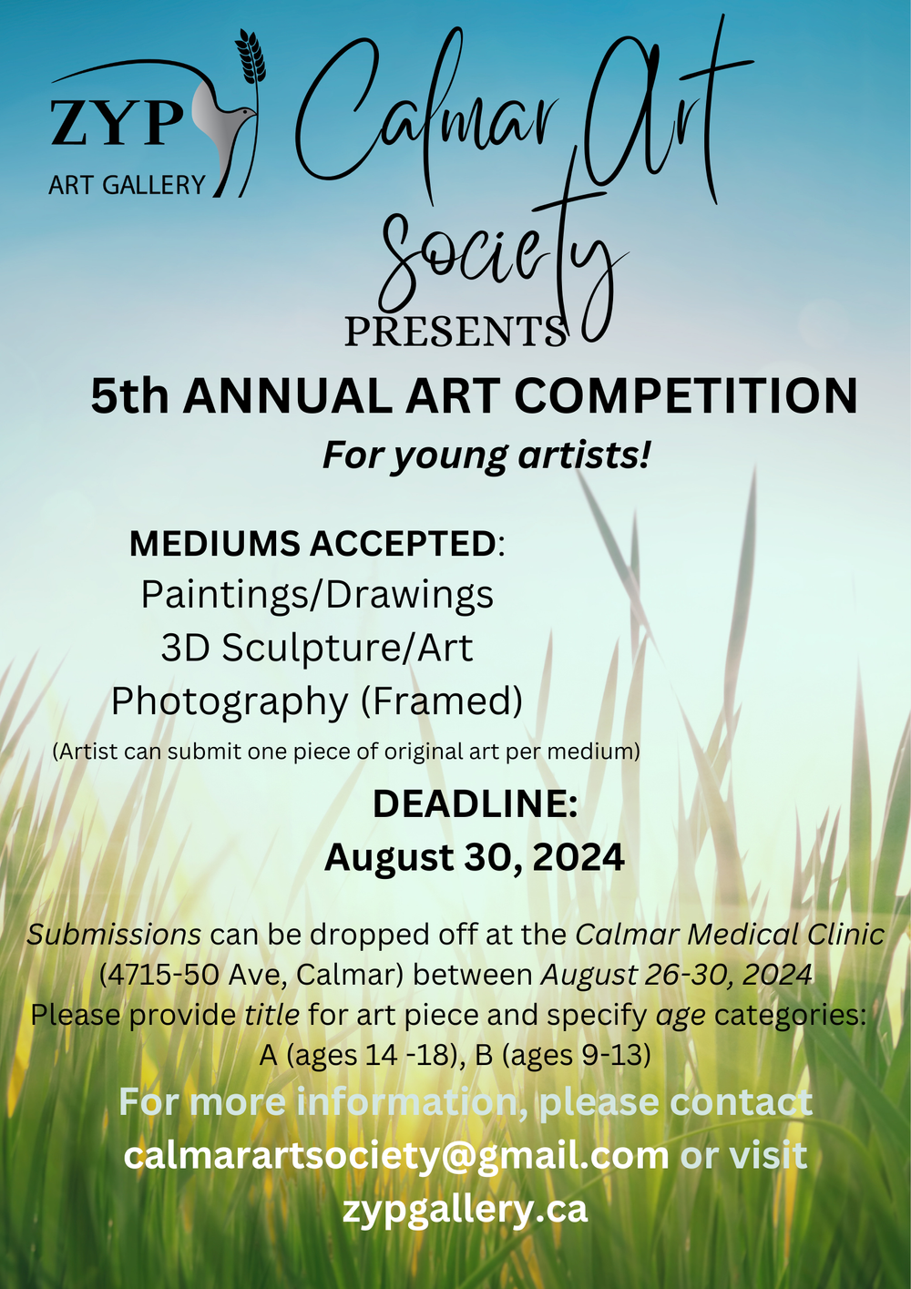 annual art competition — Zyp Art Gallery