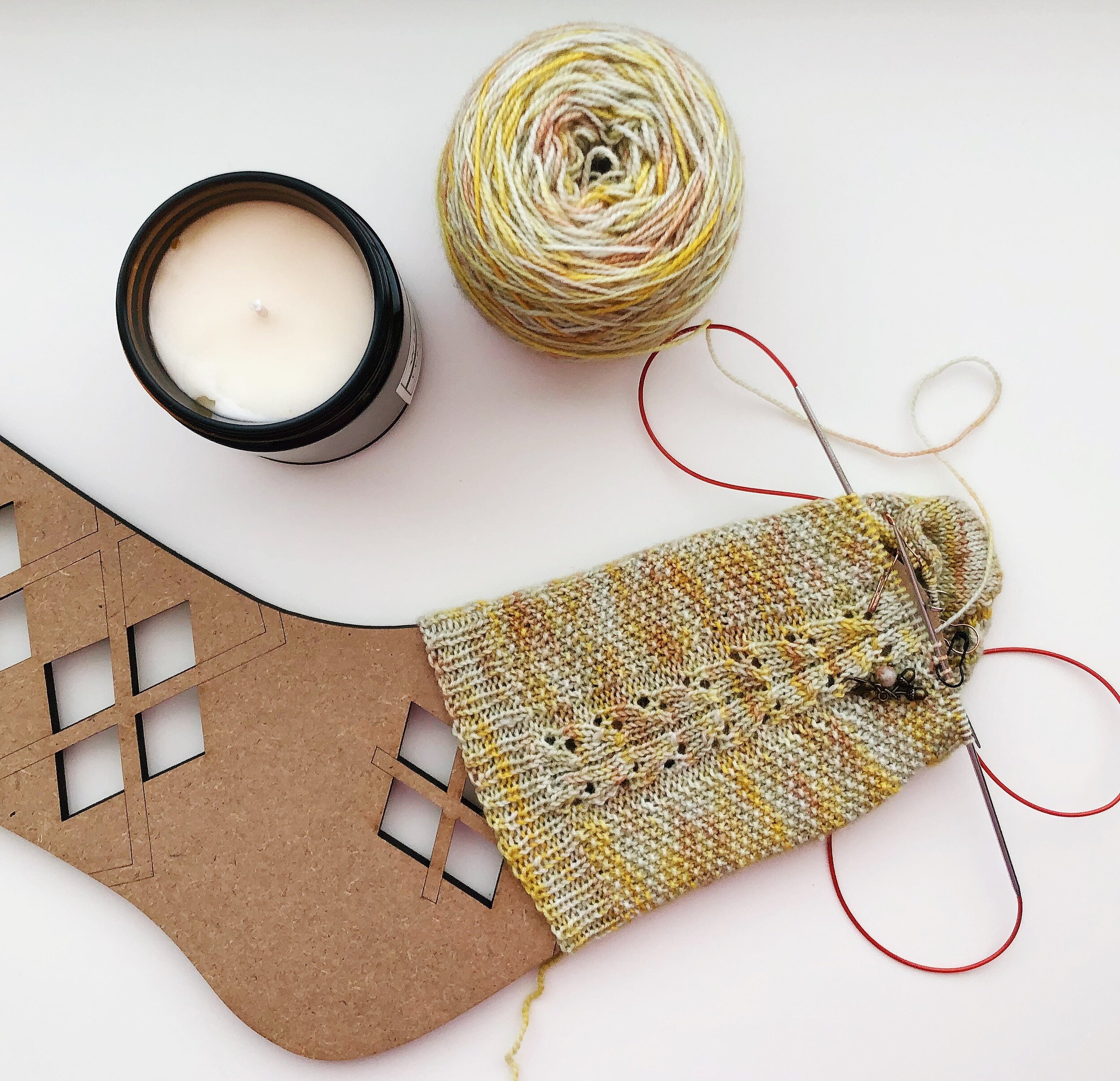 Gallivan Plaza Shawl Knitting Pattern — Hygge Canyon Knits