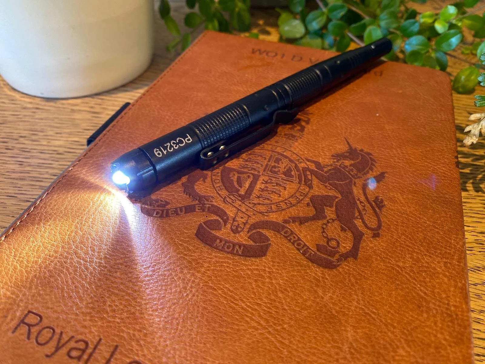 Multifunctional Metal Black Tactical Strike Pen | EDC Tool - Valour ...