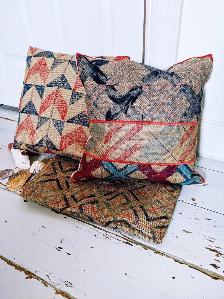 SOROMPÓ - modern block printed interior textiles and accessories of ...