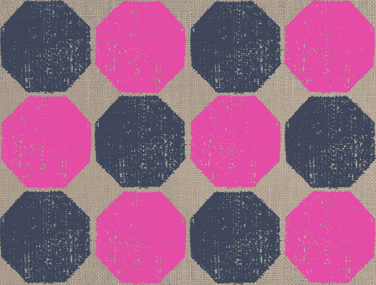 METRÓ - modern block printed home decor and interior fabrics - bespoke ...