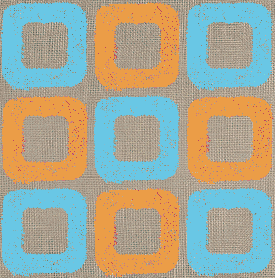 MODERN - block printed interior textiles - bespoke patterns in abstract ...