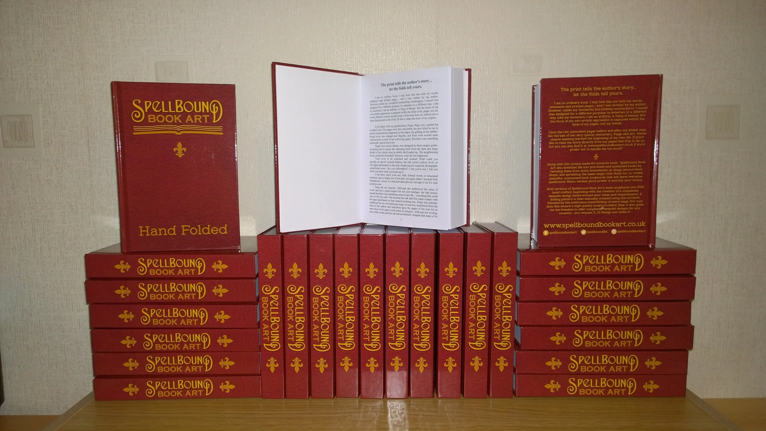 The Story - Spellbound Book Art — Spellbound Book Art - custom designed ...