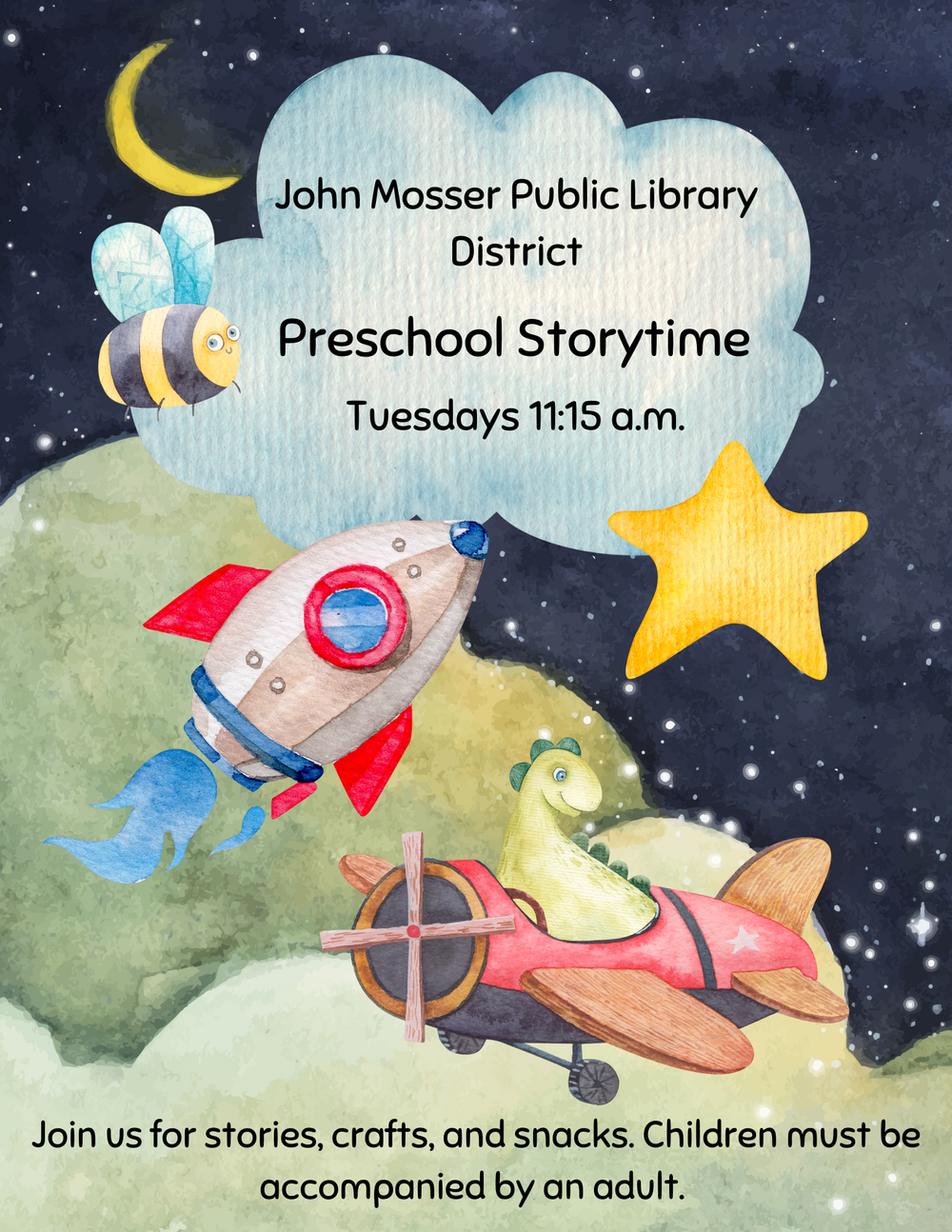 Storytime and Story Hour — John Mosser Public Library District