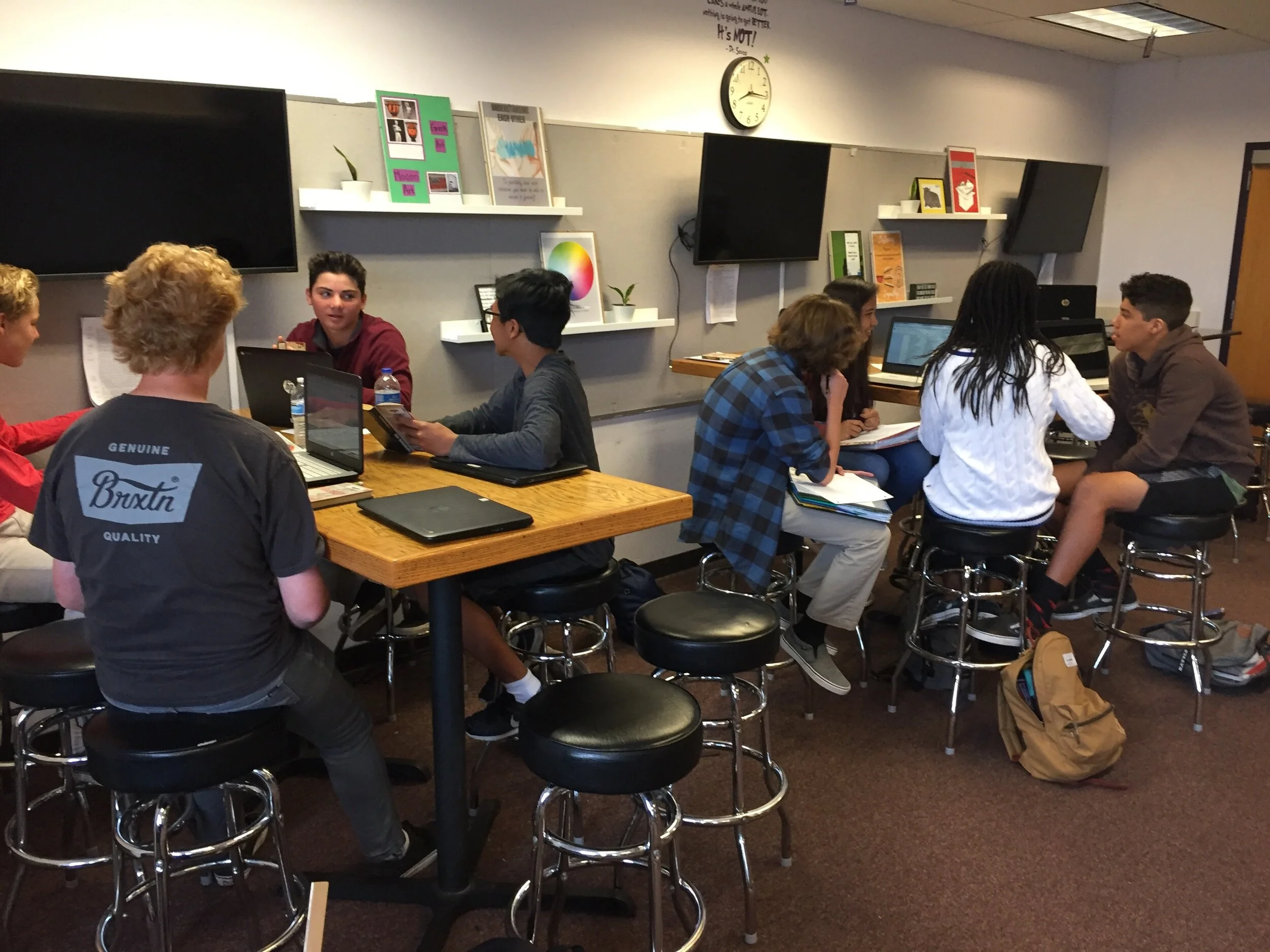 Photo Gallery of our DIY Flexible Secondary Classroom — Unlimited Teacher
