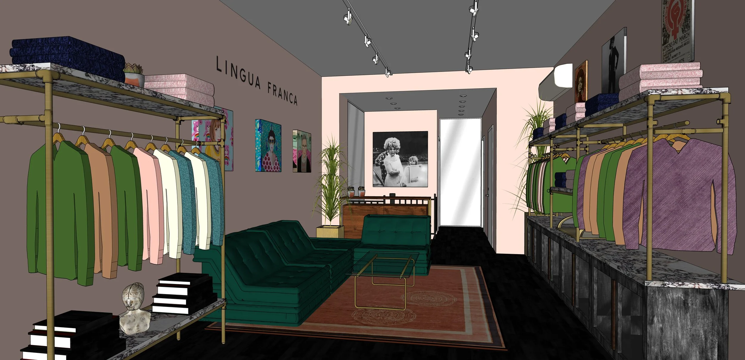 Lingua Franca Store Design - By Auckland Interior Designers at Studio ...