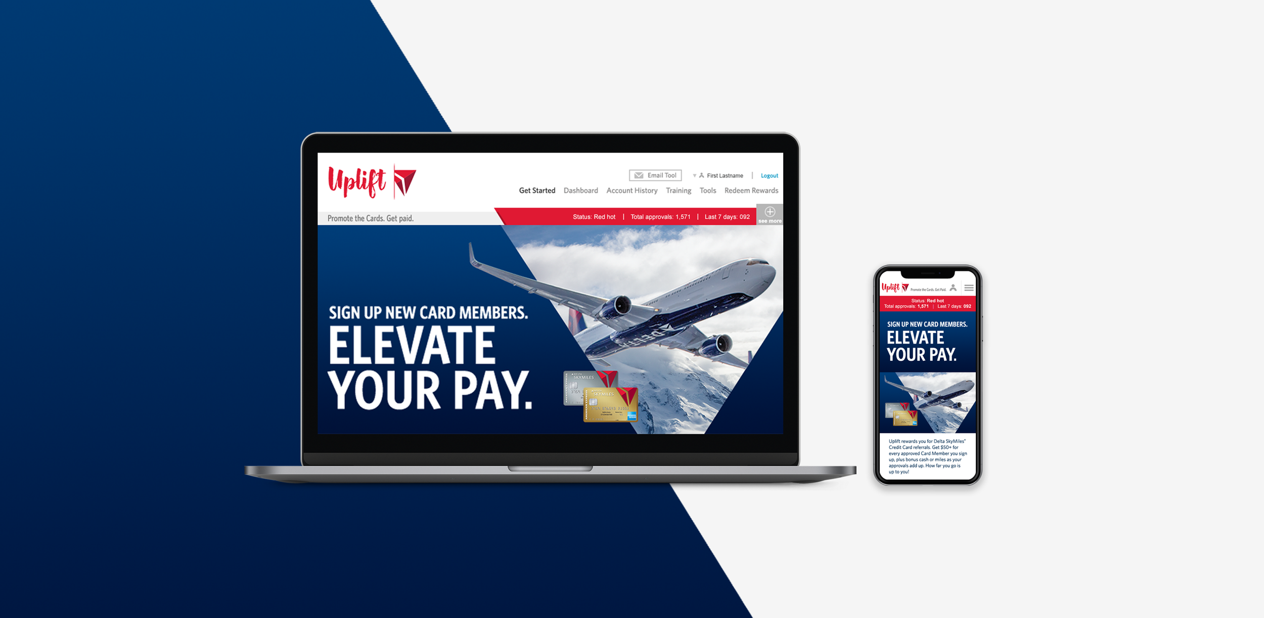 Delta Uplift Website Design｜UXUI Visual System — CHUOJING XU