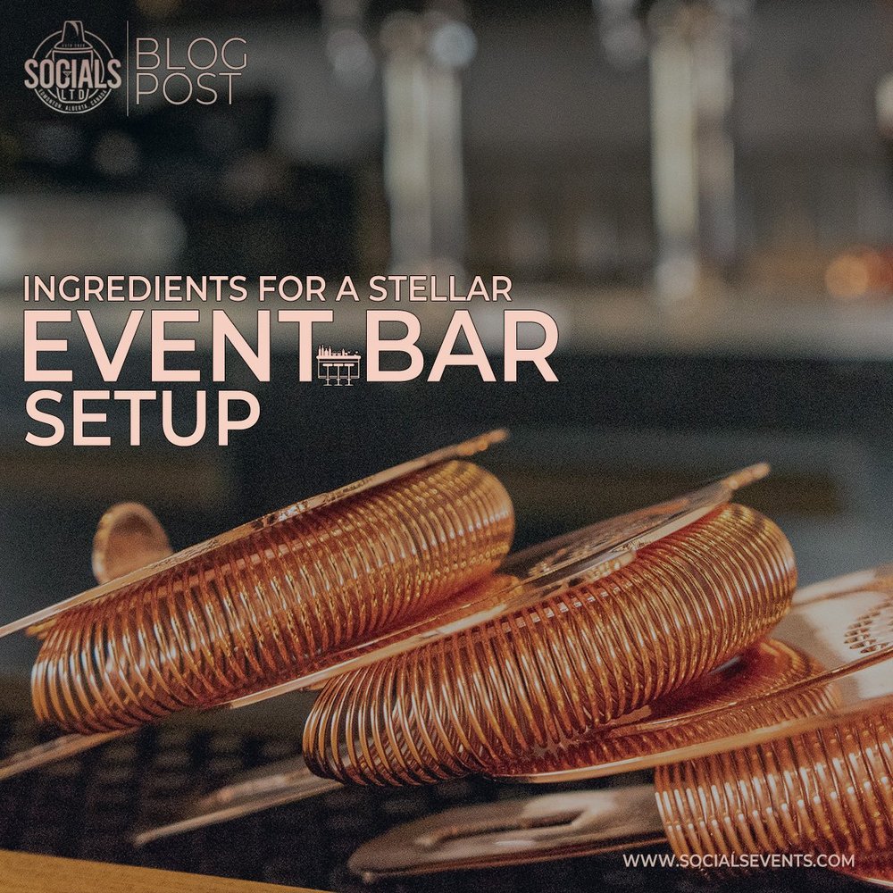 Raise the Bar: Essential Ingredients for a Stellar Event Bar Setup ...
