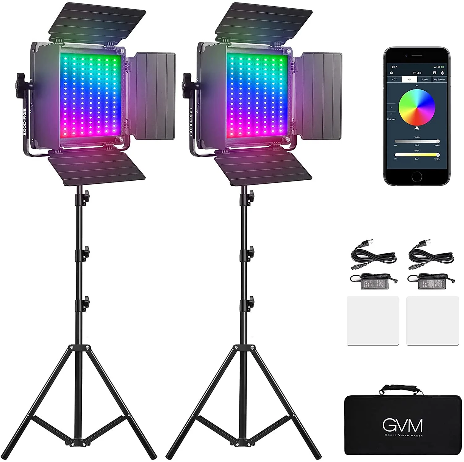 GVM 800D RGB LED Kit - Review — tdcat.com