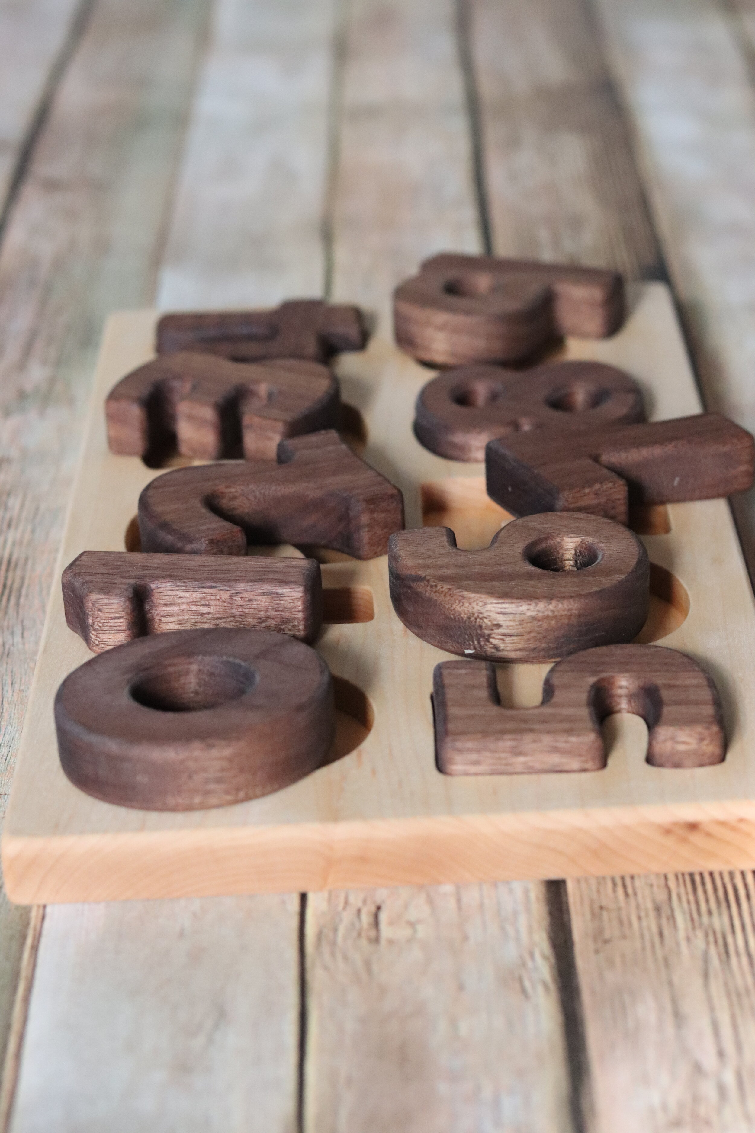 Wood Alphabet Puzzle — Timber Sprout Toys