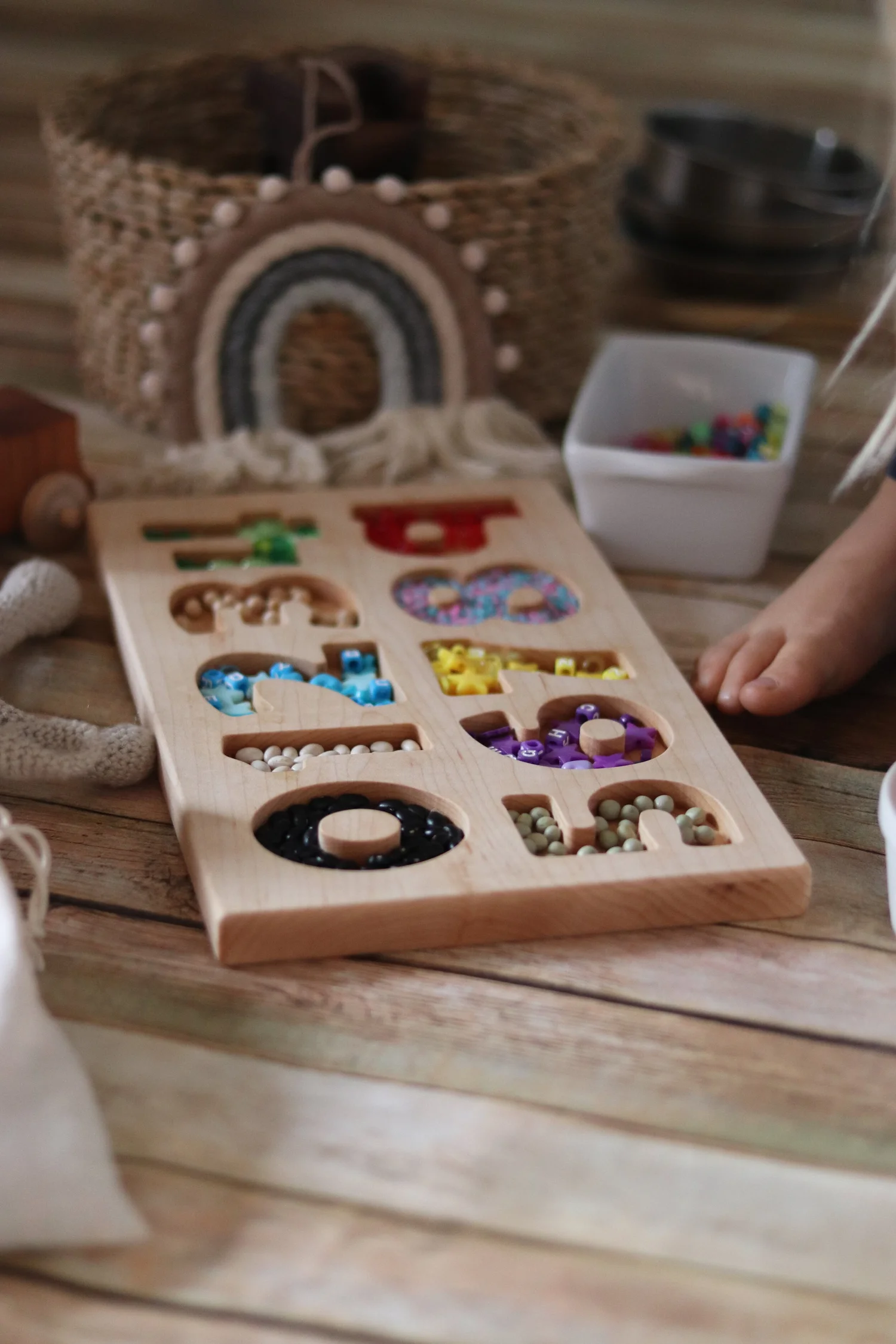 Wood Alphabet Puzzle — Timber Sprout Toys