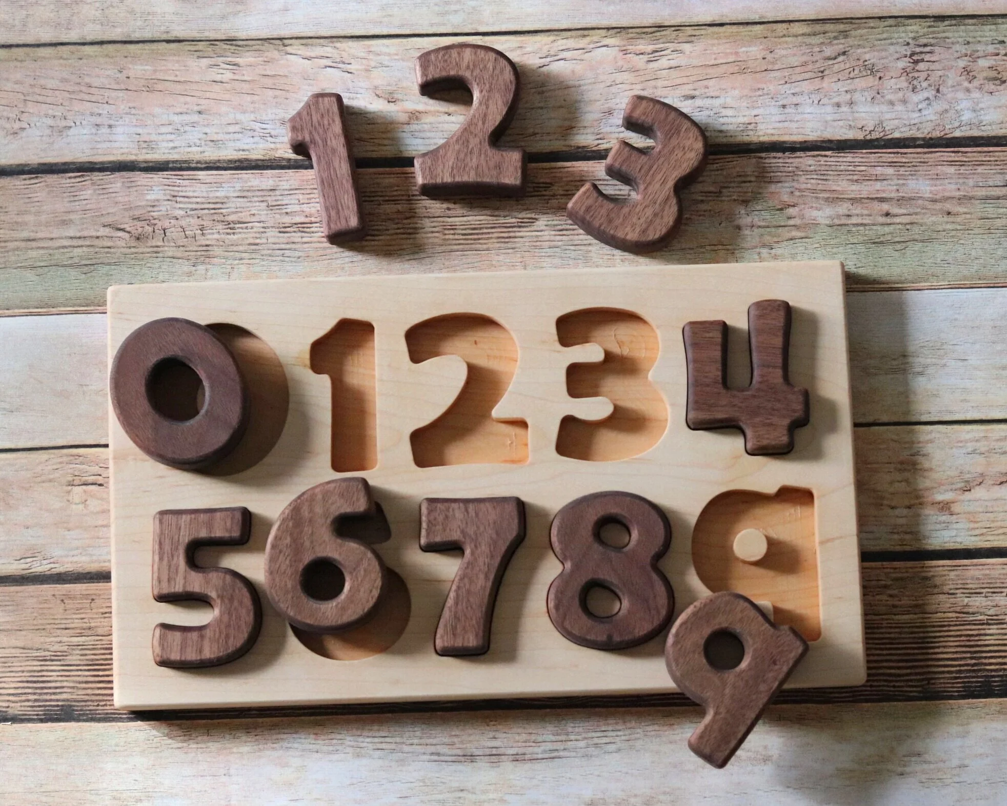 Wood Alphabet Puzzle — Timber Sprout Toys