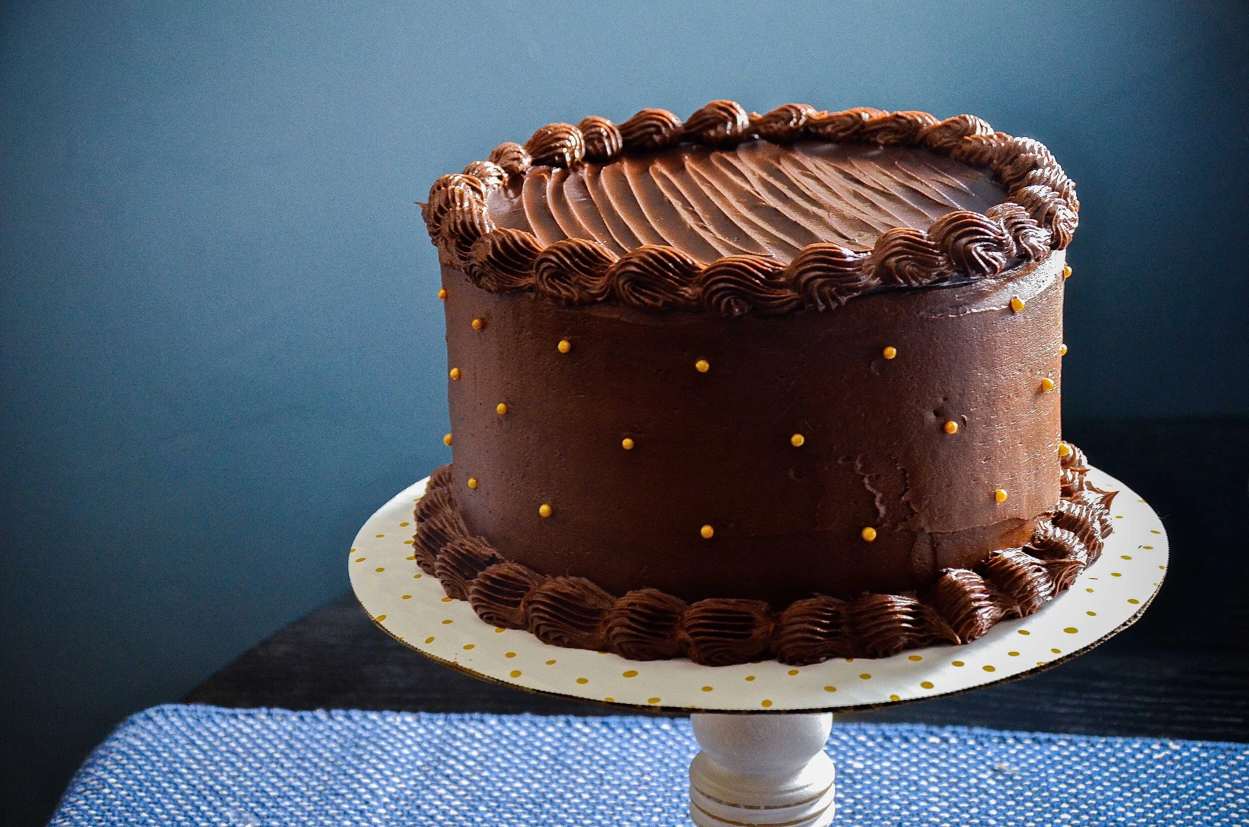 “Bruce Bogtrotter” Three Layer Chocolate Cake — COCOHAUS KITCHEN