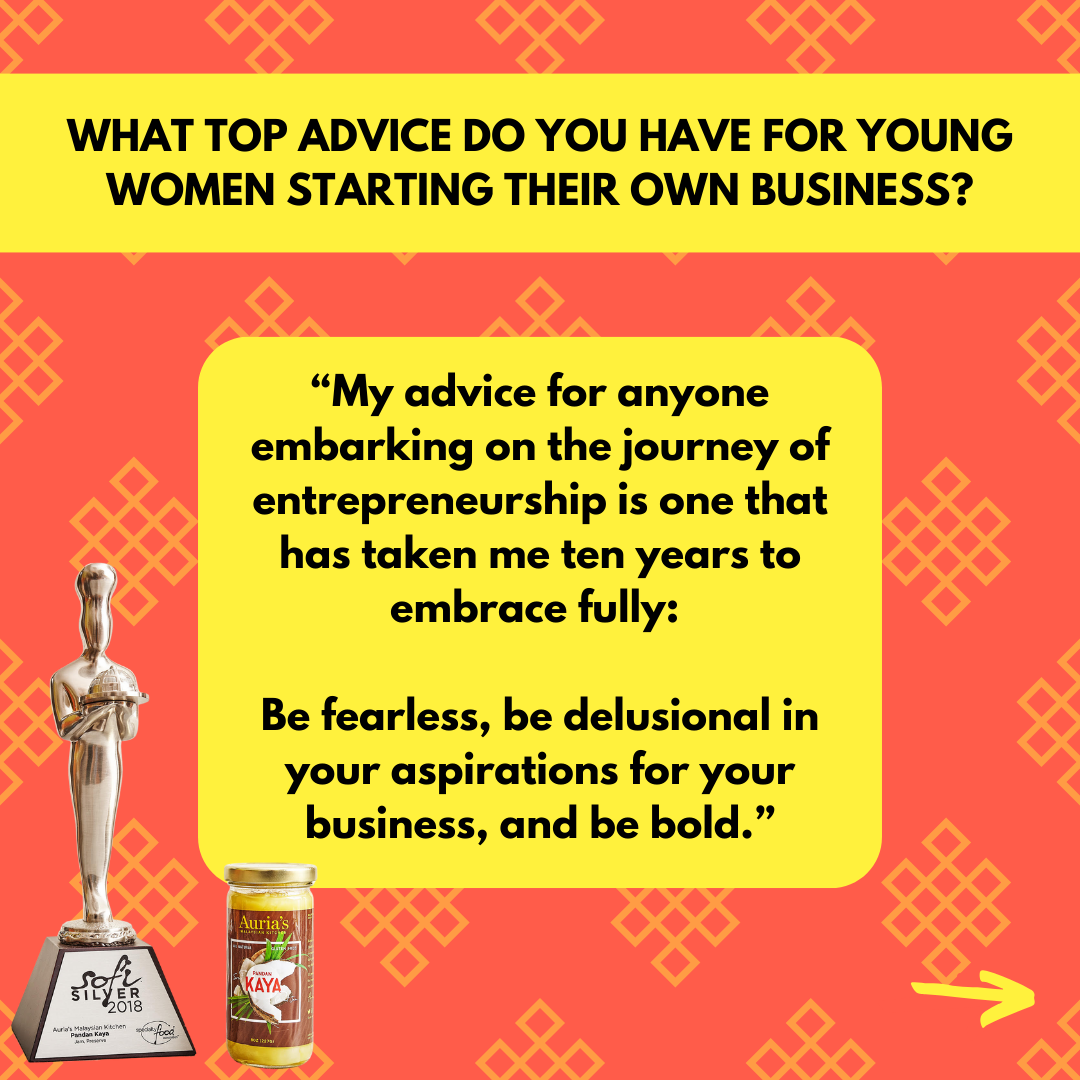 An interview with Auria Abraham of Auria's Malaysian Kitchen - Women ...