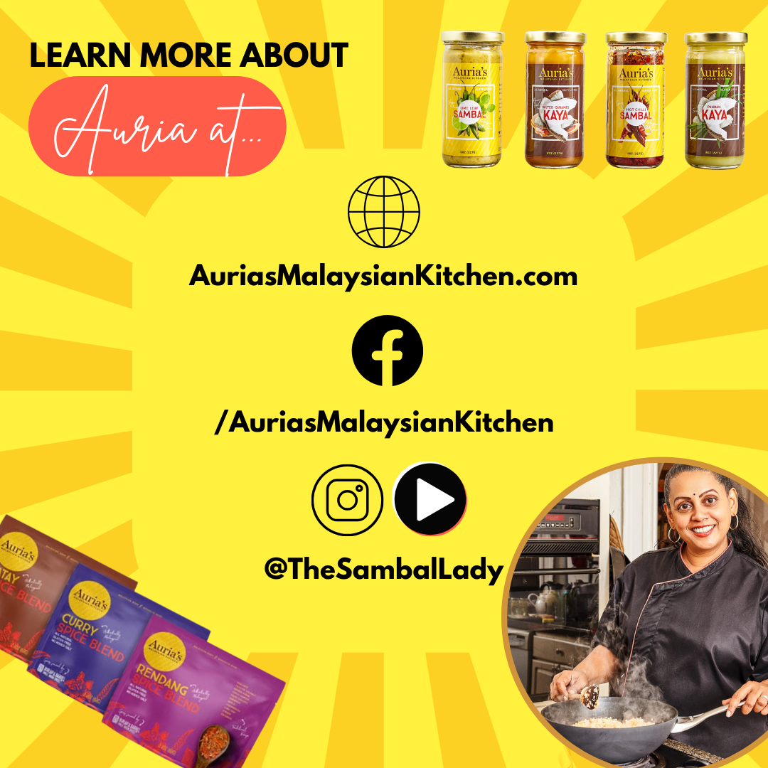 An interview with Auria Abraham of Auria's Malaysian Kitchen - Women ...