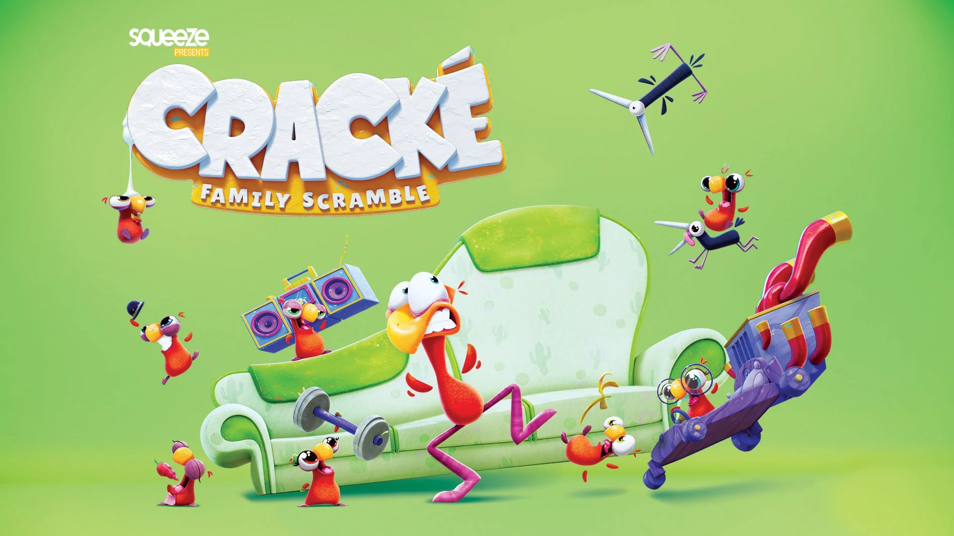 They've Hatched! Squeeze Unveils Cracké Family Scramble at the Annecy ...