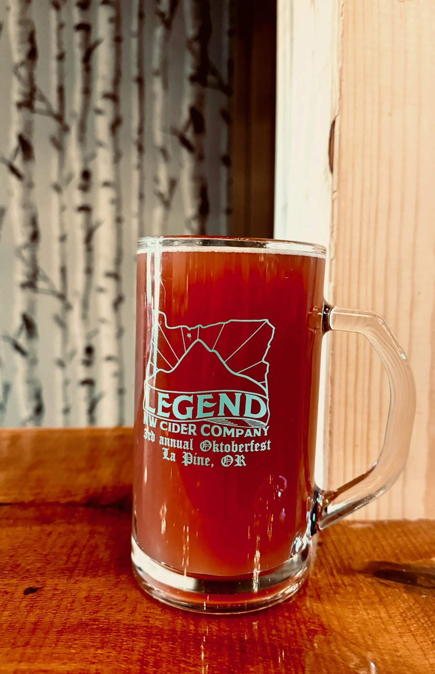 Menu 1 — Legend Cider