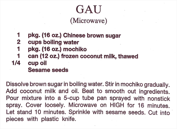 Gau (Microwave) — Kau Kau Chronicles