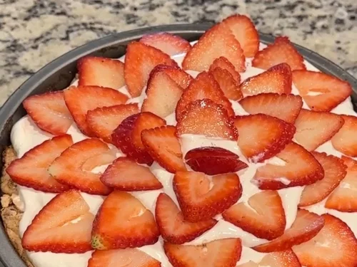 Strawberry Mostachon Recipe — Breakfast Friend