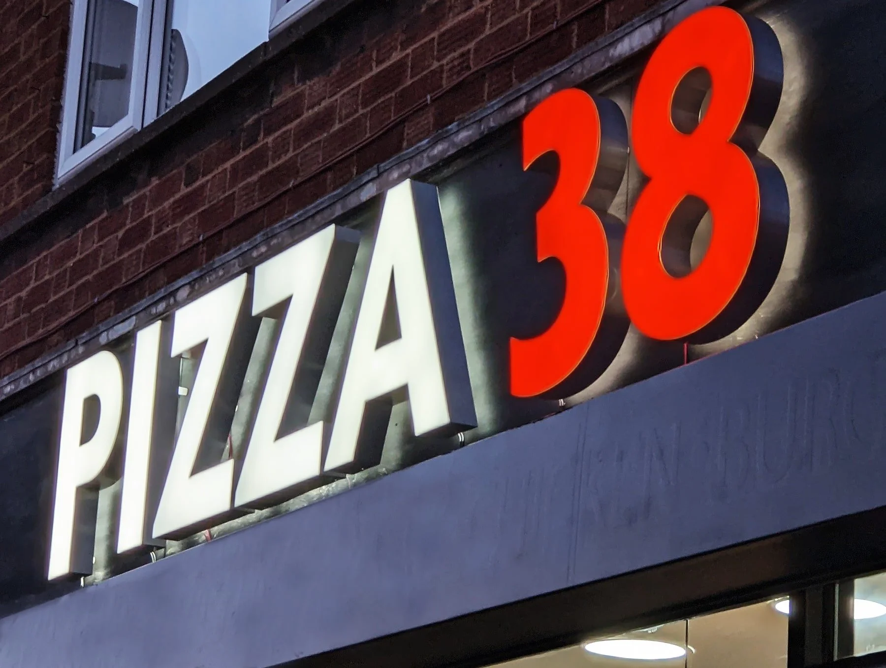 Restaurant Signage Inspiration: Pizza38 Case Study | Signs Base