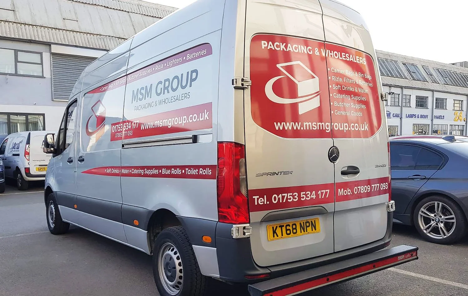 Van Sign Writing in Essex | Fleet Van Wrapping | Signs Base