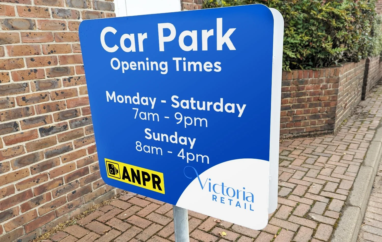 Post Mounted Signs | Post & Plate Signs | Signs Base