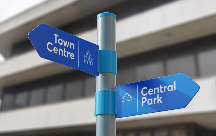 Directional Signs & Guide Post Signs | External Wayfinding Solutions ...