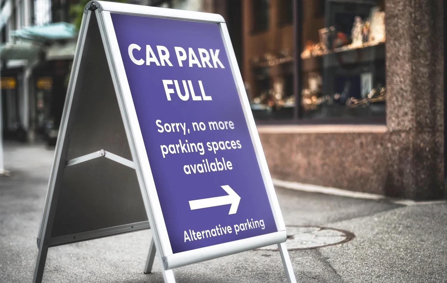 Pavement Signs | Outdoor Advertising A-Boards | Signs Base