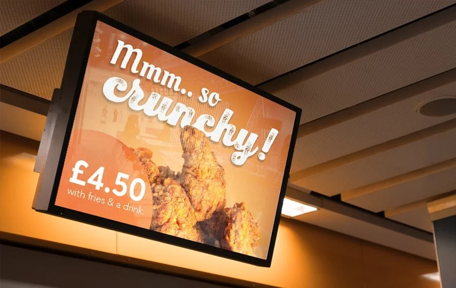Digital Signs & Advertising Screens | Digital Menu Displays | Signs Base