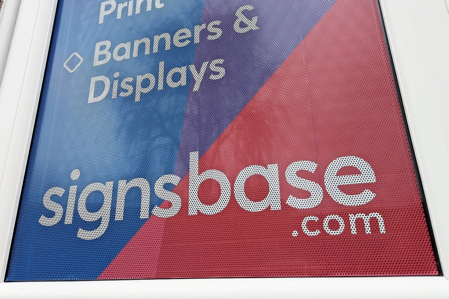 One-way Vision Window Film | Contravision Graphics | Signs Base