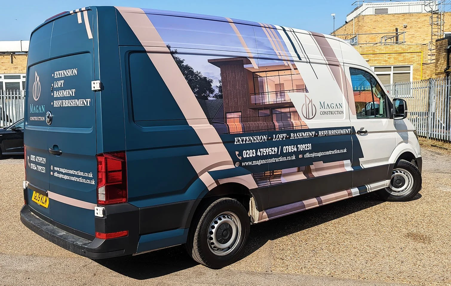 Van Sign Writing in Essex | Fleet Van Wrapping | Signs Base
