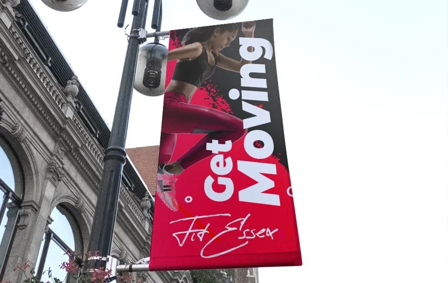 Lamp Post Signs Printing | Lamp Post Advertising Boards | Signs Base