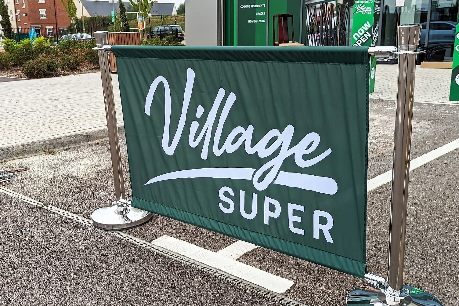 Cafe Barriers & Restaurant Barrier Banners | Signs Base