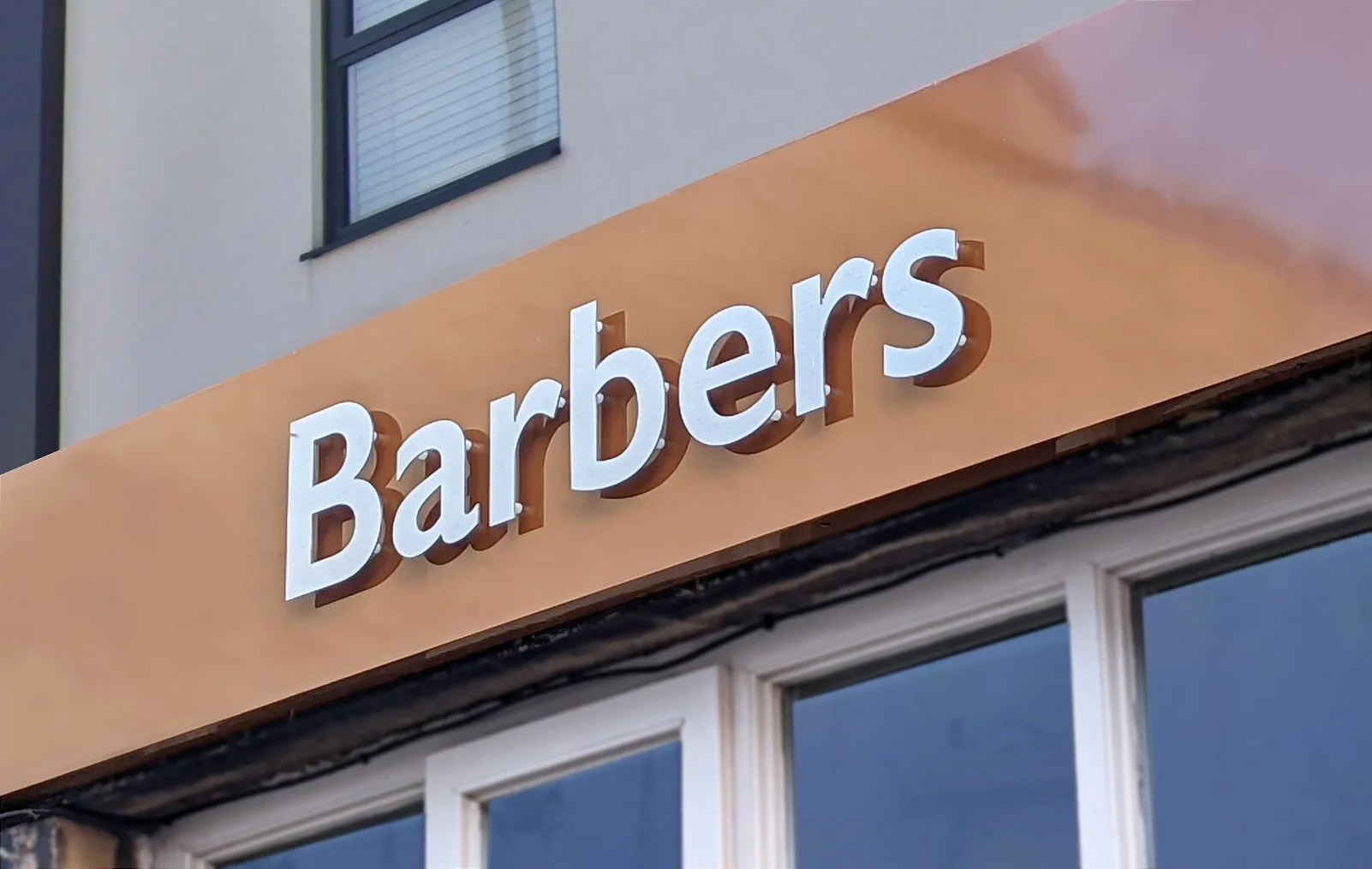 Tray Signs | Folded Fascia Sign Trays | Signs Base