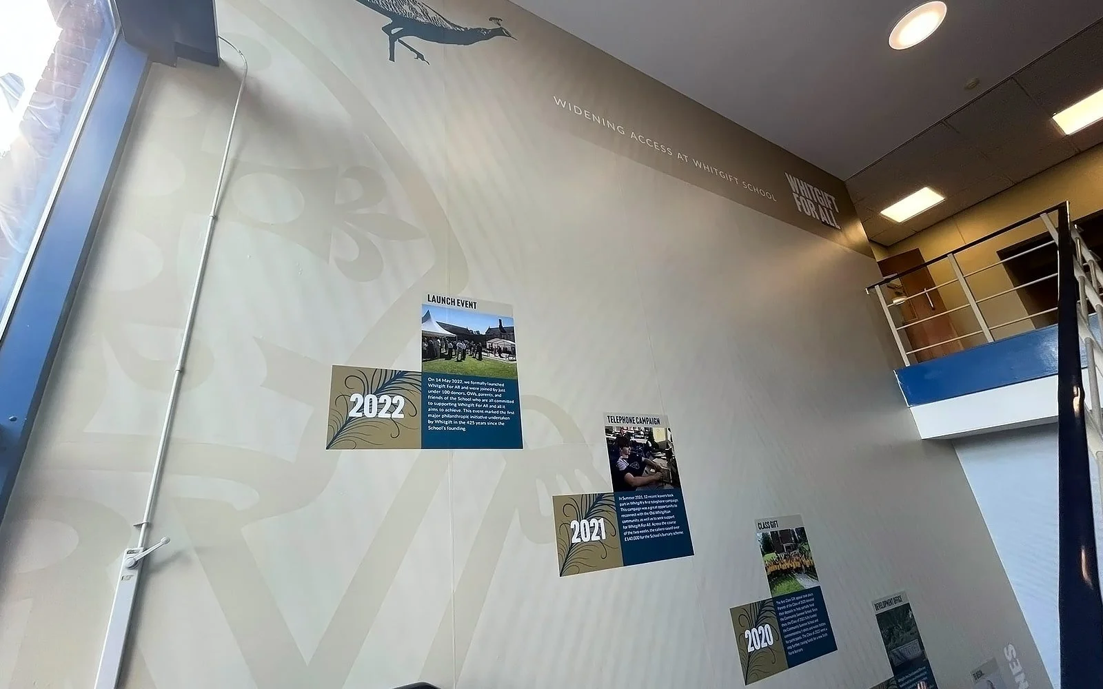 Signage Inspiration: School Wall Graphics | Whitgift School | Signs Base