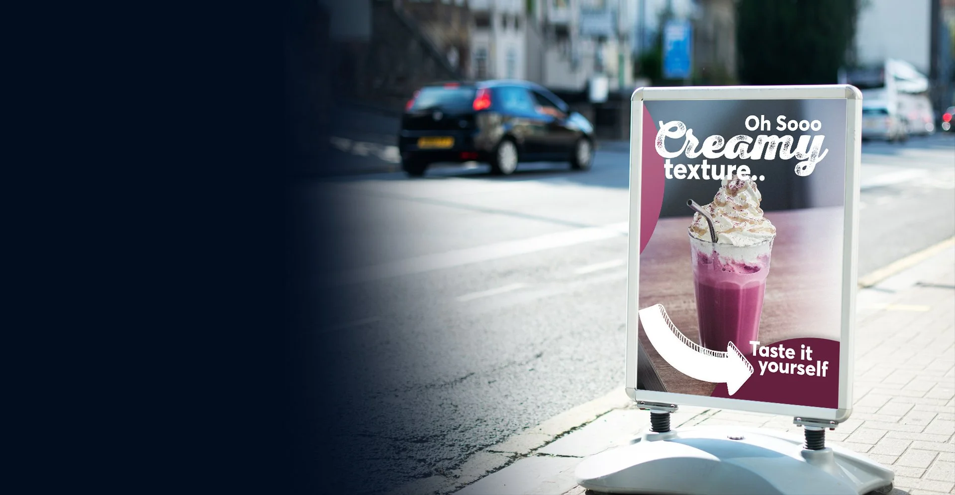 Pavement Signs | Outdoor Advertising A-Boards | Signs Base