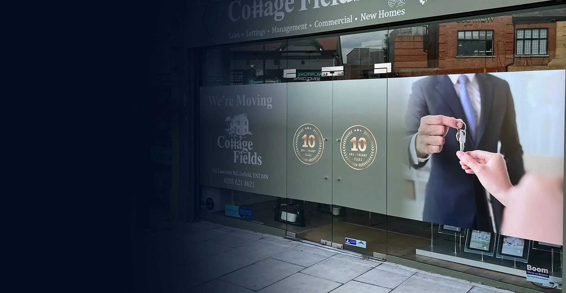 Temporary Window Graphics | Shop Opening Window Graphics | Signs Base