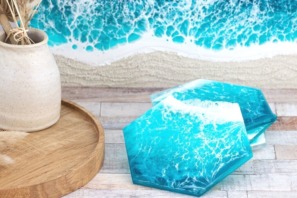 Tides of Teal | Resin Oceans