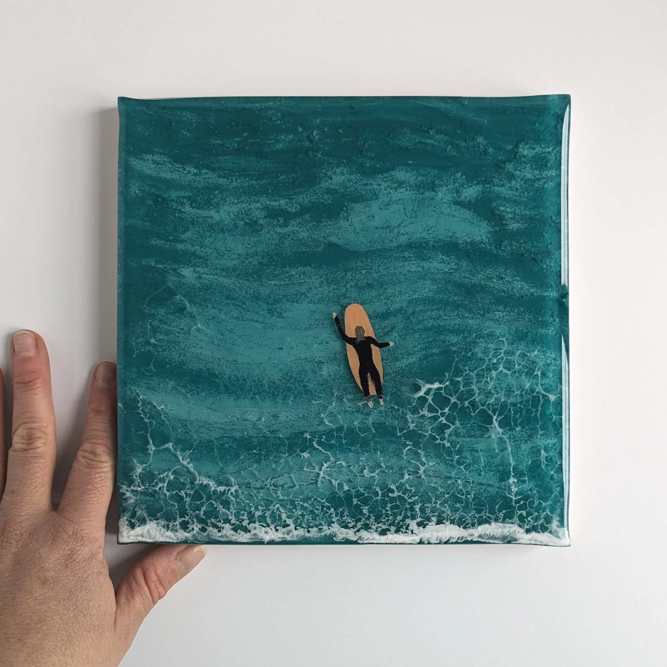 Out Back Artwork #11 — Tides of Teal