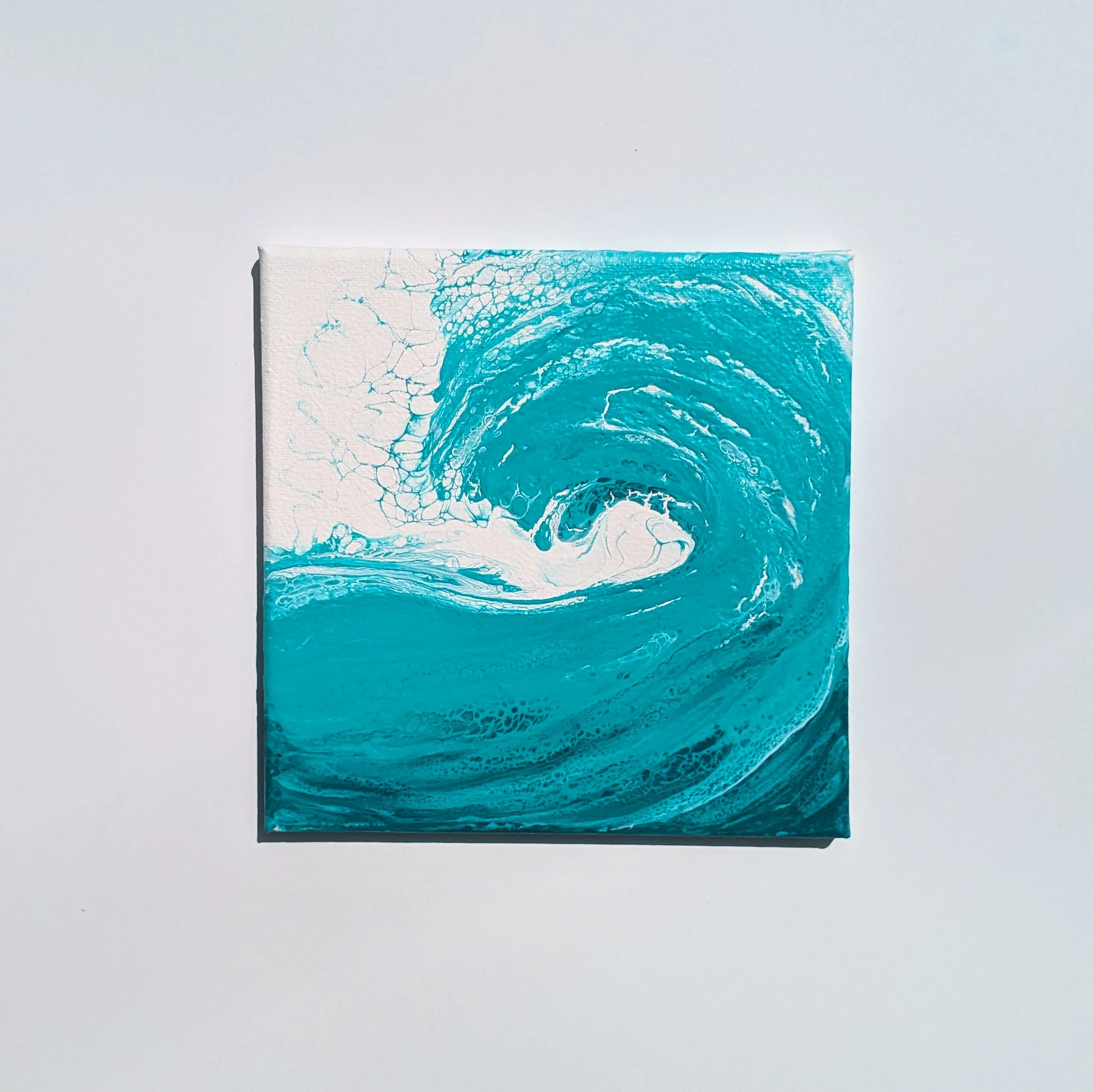 Sea Cells Artwork #4 — Tides of Teal