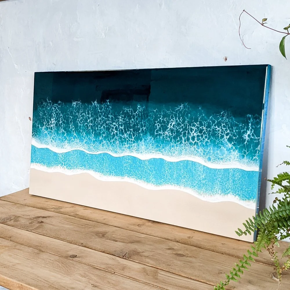 Tides of Teal | Resin Oceans