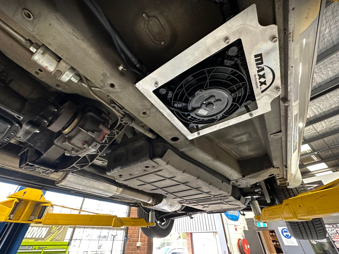 Maxx Aftermarket ZF Transmission Cooler Kit With Fan — Maxx Performance