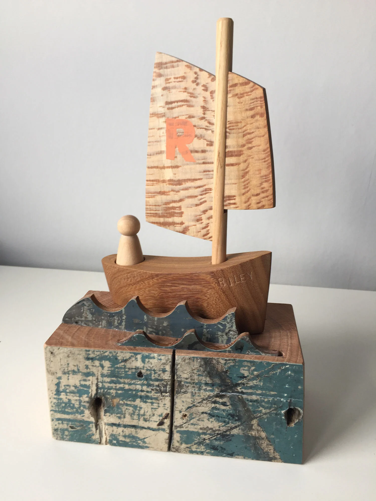 Riley's Boat — David Ames | Wood | Decorative Scuptures | Homeware