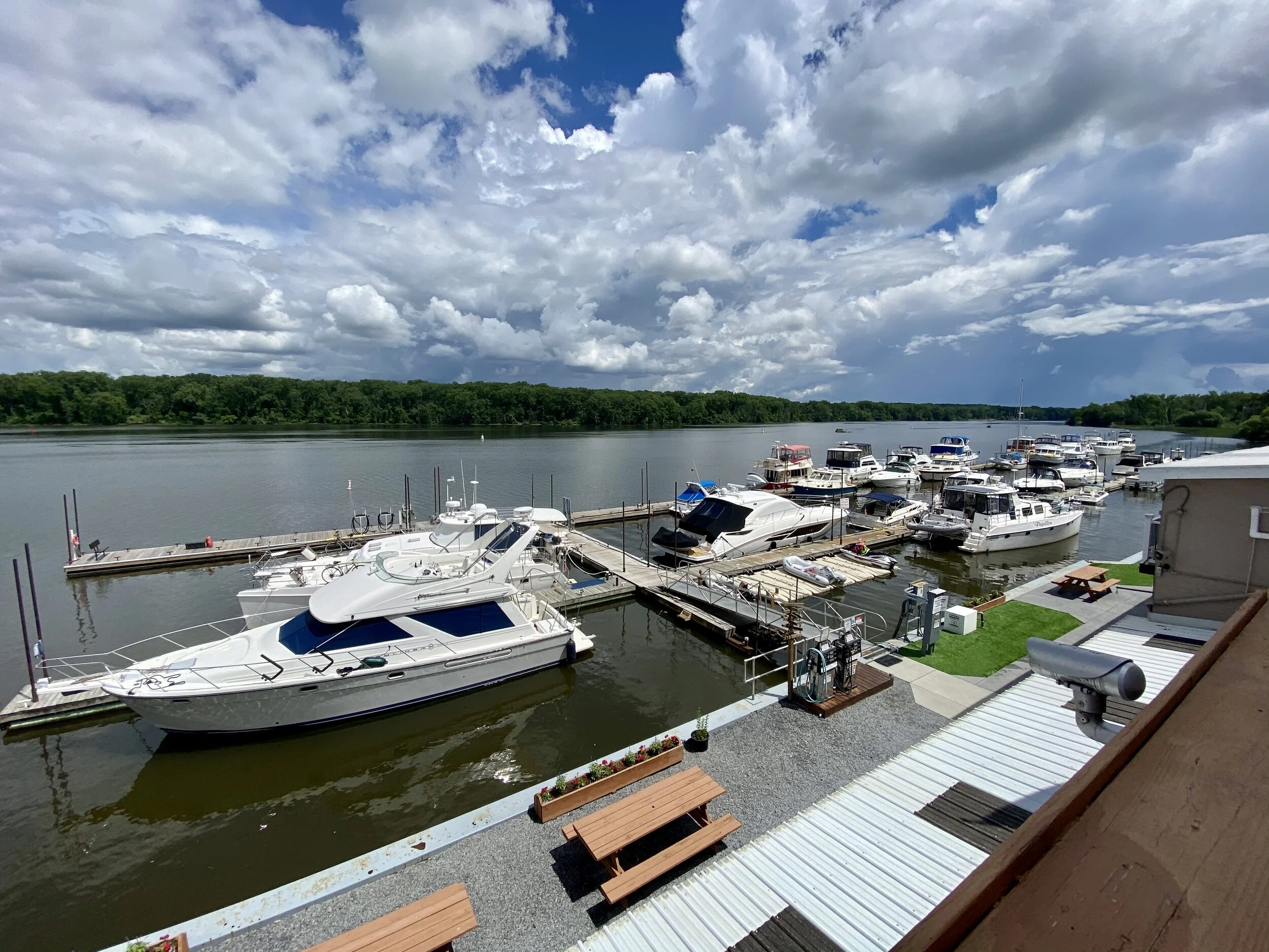 Summer Docking — Coeymans Landing Marina
