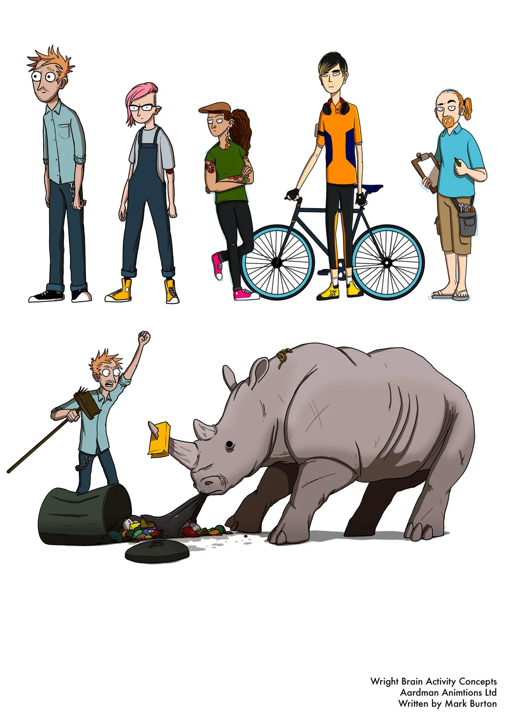 Character Design — Henry St.Leger