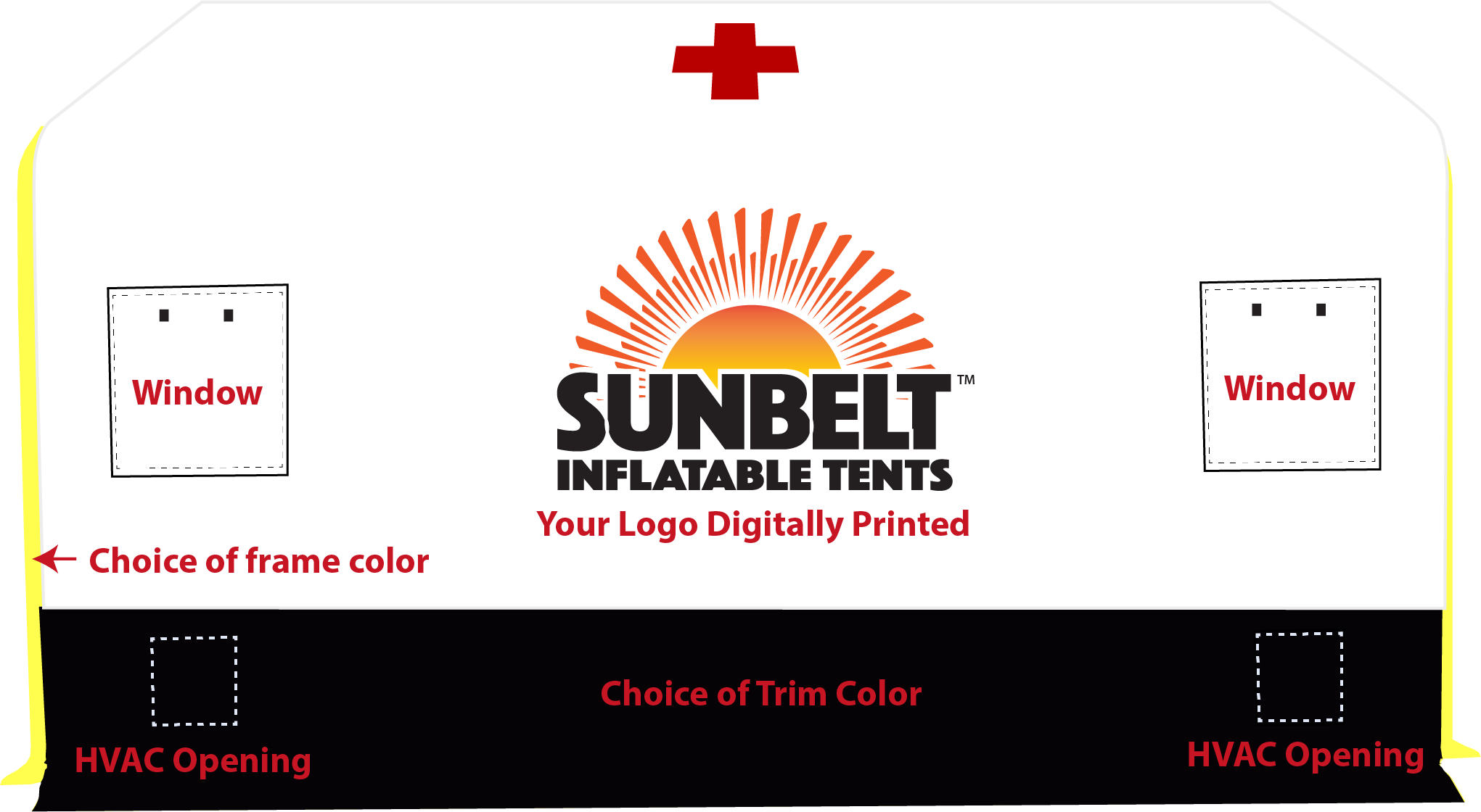 Rehab Tent Specs — Sunbelt Inflatable Tents